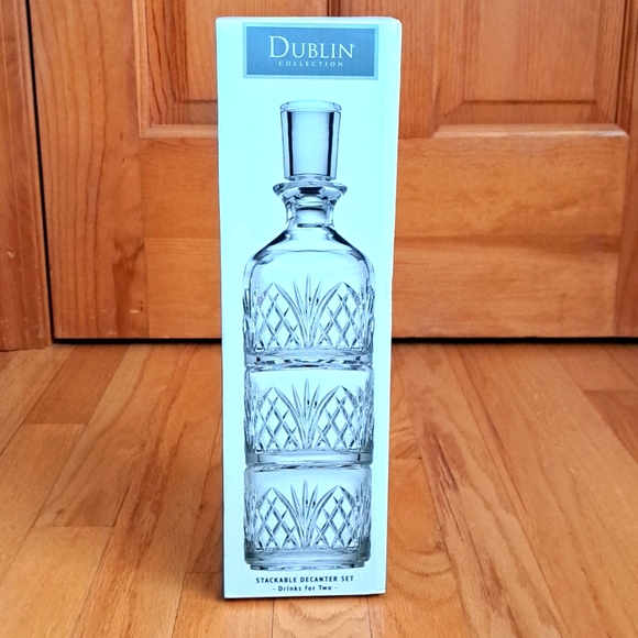 Godinger | Dining | Dublin Collection Stackable Decanter Set By ...